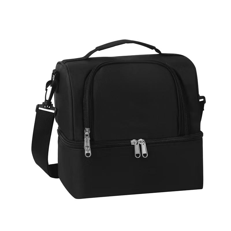 Pibi 2-in-1 Insulated bottle & Lunch Bag Black Age- Newborn & Above ...